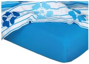 DADKA Jersey prostěradlo denim Rozměr 90x200x20 jednolůžko