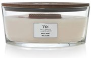 WoodWick vonná svíčka s dřevěným knotem Elipsa White Honey 453,6 g