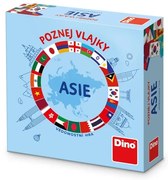 Dino Cestovní hra Poznej vlajky - Asie
