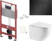 Závěsný WC set do lehkých stěn / předstěnová SAT SIKOTSTOR67414