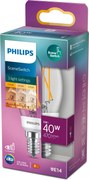 Philips 8718699772154 LED SceneSwitch žárovka 40W 470-180-90lm B35 E14 2700-2500-2200K filament svíčka