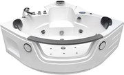 BPS-koupelny Hydromasážní vířivá vana Orino 632 135x135 s ohřevem vody