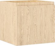 Mexen Rivel, koupelnová skříňka 50 cm, 1 zásuvka, drážkovaná, dub, 91A20-05047-1-BF81