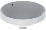 Geberit VariForm - Umyvadlo zápustné, průměr 40 cm, s přepadem, bílá 500.700.01.2