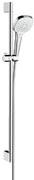 Hansgrohe Croma Select E - Sprchová souprava Vario EcoSmart 9l/min 0,90m, bílá/chrom 26593400