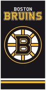 Hokejová bavlněná osuška NHL Boston Bruins - motiv Black - 100% bavlna - 70 x 140 cm - II. jakost