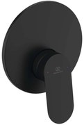 Ideal Standard Ceralife O - Sprchová baterie pod omítku, s tělesem, hedvábná černá BE022XG