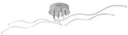 JUST LIGHT. 15126-55 - LED Přisazený lustr WAVE LED/29,4W/230V chrom