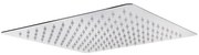 Hydroland Sprchová hlavice - čtverec HYD Ultra Slim KW 20 (20x20 cm, leštěná nerez)