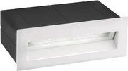 NV 726405 Venkovní zapuštěné svítidlo do zdi KRYPTON bílý hliník LED 3W 3000K 220-240V 17st. IP54 - NOVA LUCE