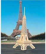 Woodcraft Dřevěné 3D puzzle eiffelova věž menší
