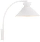 Nordlux - Nástěnná lampa DIAL 1xE27/40W/230V bílá
