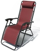 Rojaplast Polohovací křeslo Oxford - bordo