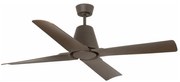 FARO 33490 - Stropní ventilátor TYPHOON IP44 hnědá + dálkové ovládání