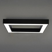 LED Stropní svítidlo LED/100W/230V 3000/4000/6500K 80x80 cm černá
