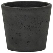 Mini Bucket Black Washed M - Ø 16 cm / V 15 cm