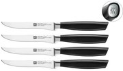 Zwilling Steakové nože All * Star, 12 cm, 4 ks, stříbrné logo 1022591