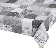 Bellatex Ubrus ADÉLA Patchwork šedá rozměr 120x140 cm