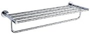 Nimco Unix - Polička s držákem ručníků, délka 65 cm, chrom UN 13063-26