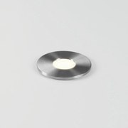 AST 1201005 Zemní svítidlo Terra Round 28 LED 1W 3000K kartáč. ocel - ASTRO Lighting