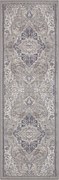 Hanse Home, Běhoun Terrain 105604 Orken Grey Cream, 80x200, šedá, ložnice