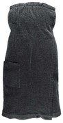 Rento dámský kilt do sauny 85x145 black
