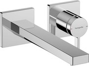 Hansgrohe Tecturis E, páková umyvadlová baterie EcoSmart+ pod omítku s výtokem 225 mm, chromová, HAN-73051000