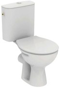 Ideal Standard Alpha - WC kombi se sedátkem, vario odpad, boční napouštění, bílá W333401