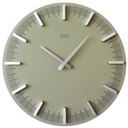 JVD Designové minimalistické zelené hodiny JVD HC401.3