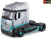 Bburago 1:43 mb actros gigaspace - silver