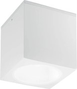 FAN I-CITIZEN-Q1-BCO Venkovní stropní svítidlo Citizen, bílé, 1 x E27, IP54, 15 x 15 x 17 cm - FANEUROPE