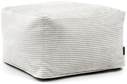 Krémový manšestrový sedací vak Softbox MooG – SLOWDOWN