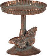 Kovový svícen 14 cm měděný FUP563-S