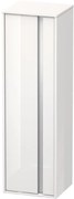 Duravit Ketho - Skříňka vysoká 132x40x36 cm, levá, lesklá bílá KT1257L2222