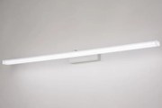 Nástěnné LED svítidlo nad zrcadlo do koupelny Liott White 90