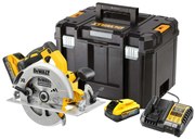DeWALT Nářadí - 18V AKU kotoučová pila, 2x aku 5,0 Ah POWERSTACK, nabíječka DCS570H2T