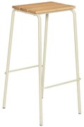 Béžové/v přírodní barvě barové stoličky v sadě 2 ks (výška sedáku 76 cm) Stilt – Hübsch