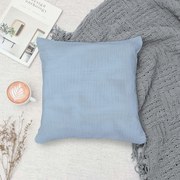 Mušelínový povlak na polštářek Sky blue Velikost: 40 x 40