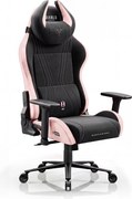 Látková herní židle černo-růžová Diablo X-Horn 2.0 Akira Pink Normal