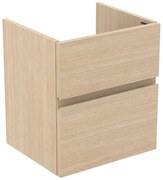Ideal Standard Finesse - Umyvadlová skříňka, 48x41x54 cm, 2 zásuvky, bílý dub E3407US
