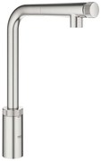 Grohe Minta SmartControl - Dřezová baterie s výsuvnou koncovkou, SmartControl, supersteel 31613DC0