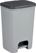 Šedý nášlapný plastový odpadkový koš 40 l Essentials – Curver