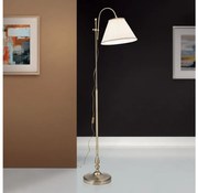 Orion Stl 12-1101/1 - Stojací lampa TONIA 1xE27/60W/230V 183 cm bílá/bronz