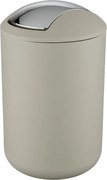 Taupe plastový odpadkový koš 6,5 l Brasil – Wenko