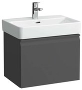 Laufen Pro S - Umyvadlová skříňka, 51x37x39 cm, 1 zásuvka, grafit mat H4830220954801