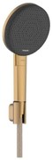 Hansgrohe Raindance Alive Select S - Set sprchové hlavice, držáku a hadice, 3 proudy, EcoSmart, kartáčovaný bronz 24611140