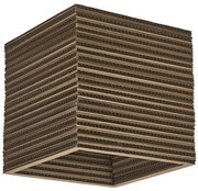 Ledvance - Stropní svítidlo DECOR CARDBOARD 1xE27/15W/230V 25x25 cm