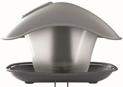 Prosperplast Krmítko pro ptáky BIRDYFEED SQUARE Barva: Antracit, Rozměry (cm): 24,8x18,2x17,4