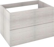 Sapho Treos - Umyvadlová skříňka 75x53x51 cm, 2x zásuvka, dub Polar TS070-1010
