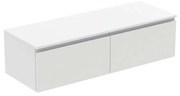 Ideal Standard Finesse - Umyvadlová skříňka, 140x51x38 cm, 2 zásuvky, matná bílá E3432Y1